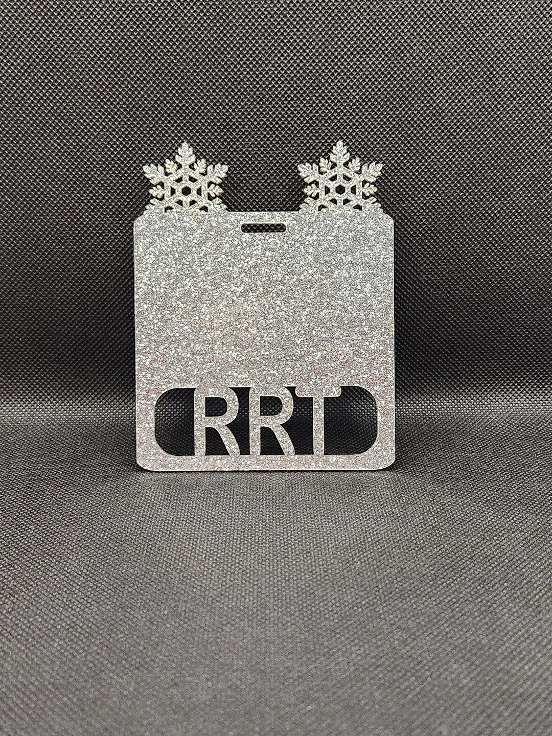 Snowflake Badge Buddy - Etsy