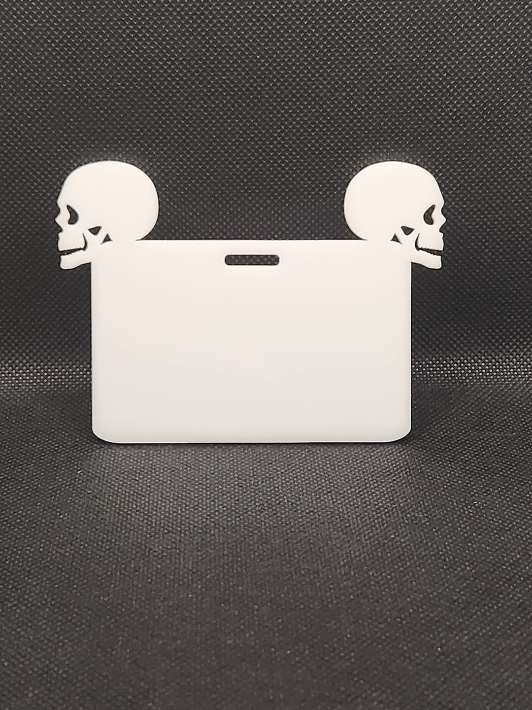 Skull Badge Topper - Etsy