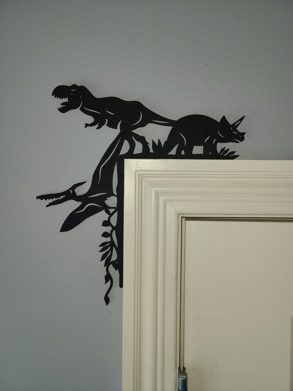 Dinosaur Door Decoration - Etsy