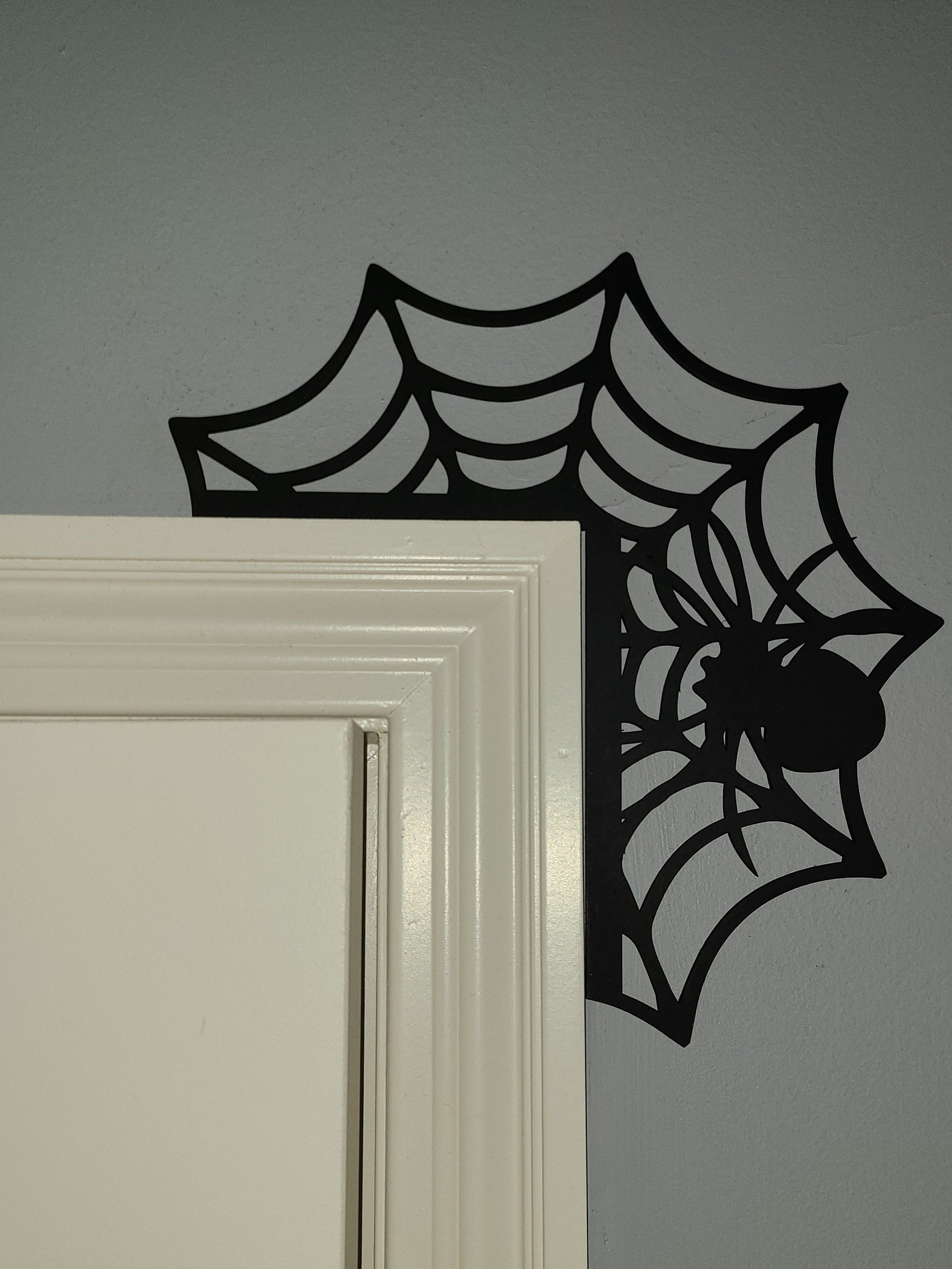 Spiderweb Door Decoration - Etsy