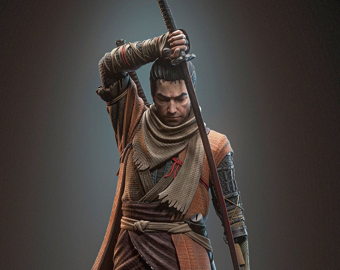 Sekiro Miniature Model for Painting - Etsy