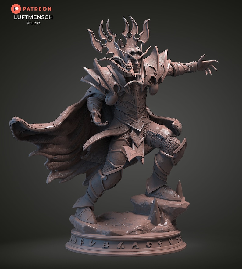 Kael'thas Sunstrider Wow Model for Painting by Luftmensch - Etsy