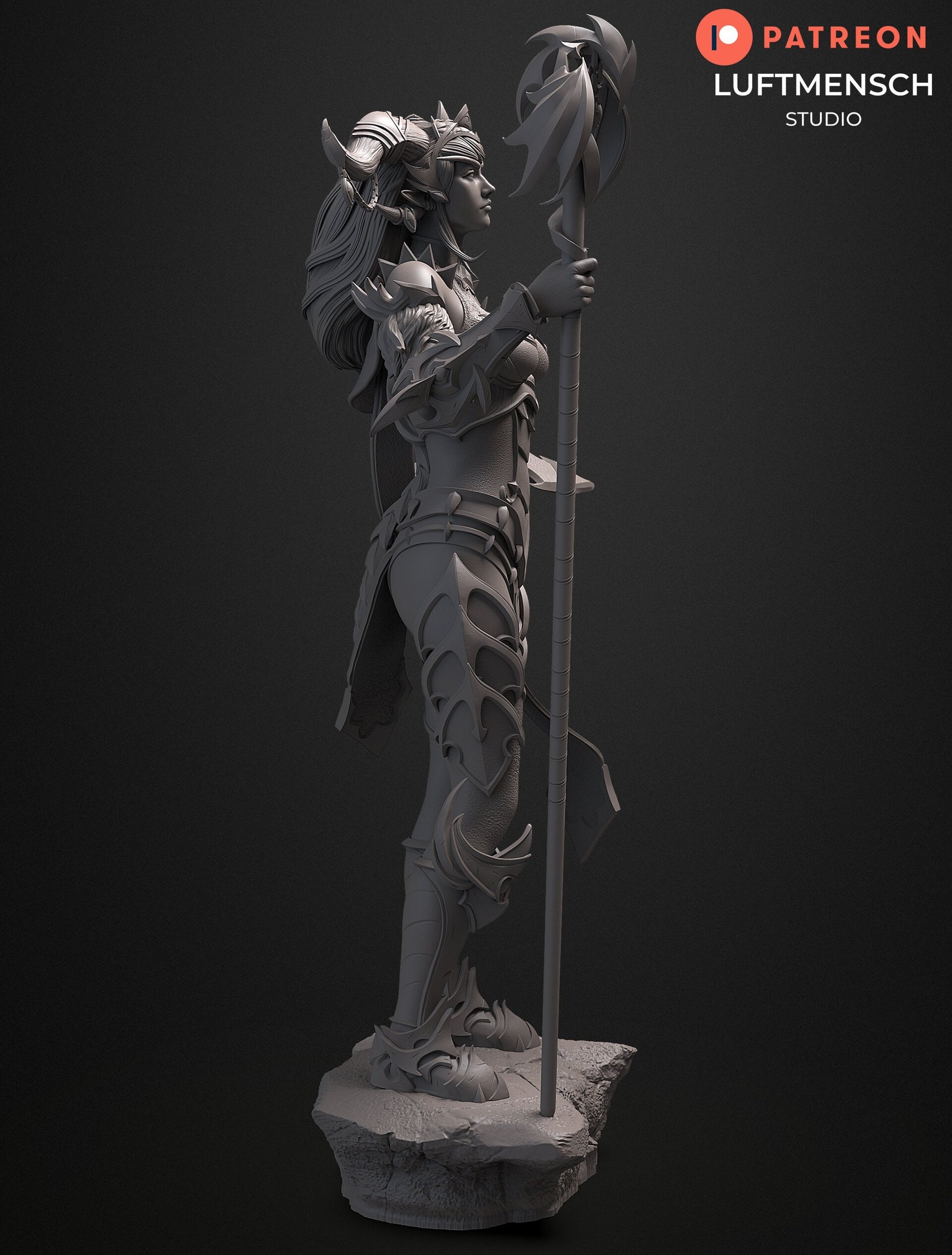 Alexstrasza Wow Model for Painting by Luftmensch - Etsy