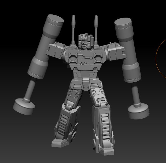 Large Transformers Soundwave Model With Rumble, Ravage, Frenzy, and ...