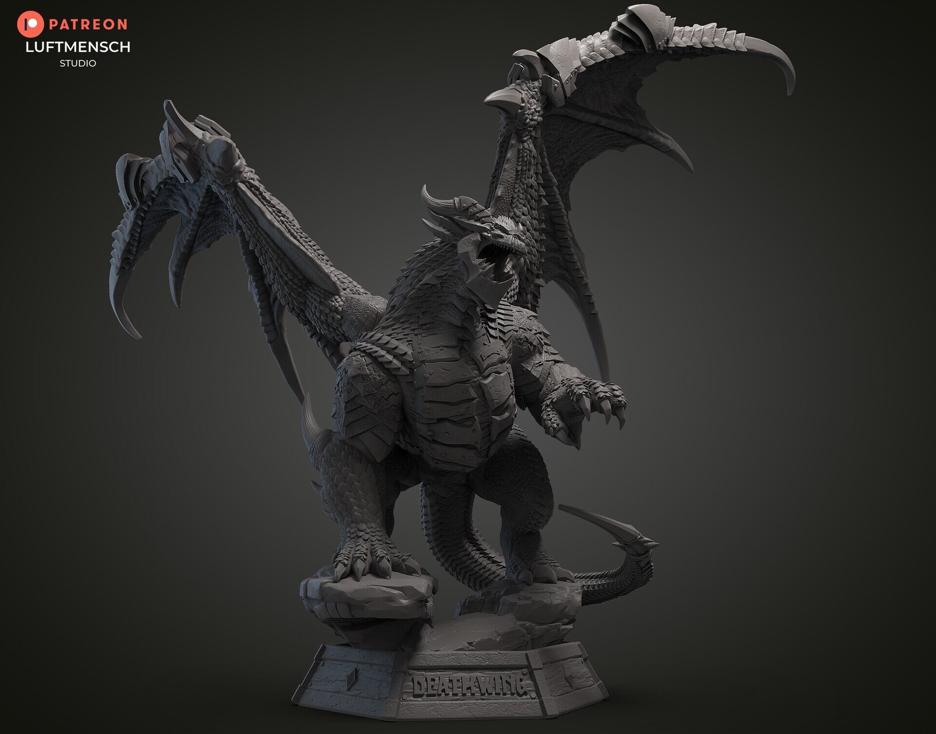 Deathwing Wow Model for Painting by Luftmensch - Etsy