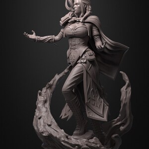 Jaina Wow Model for Painting by Luftmensch - Etsy