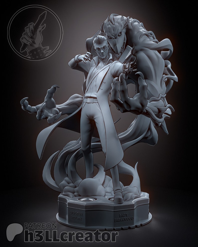 Critical Role Vox Machina Percival Model for Painting - Etsy