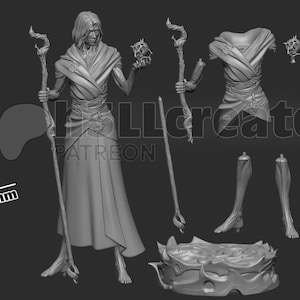 Arcane Viktor Model for Painting - Etsy