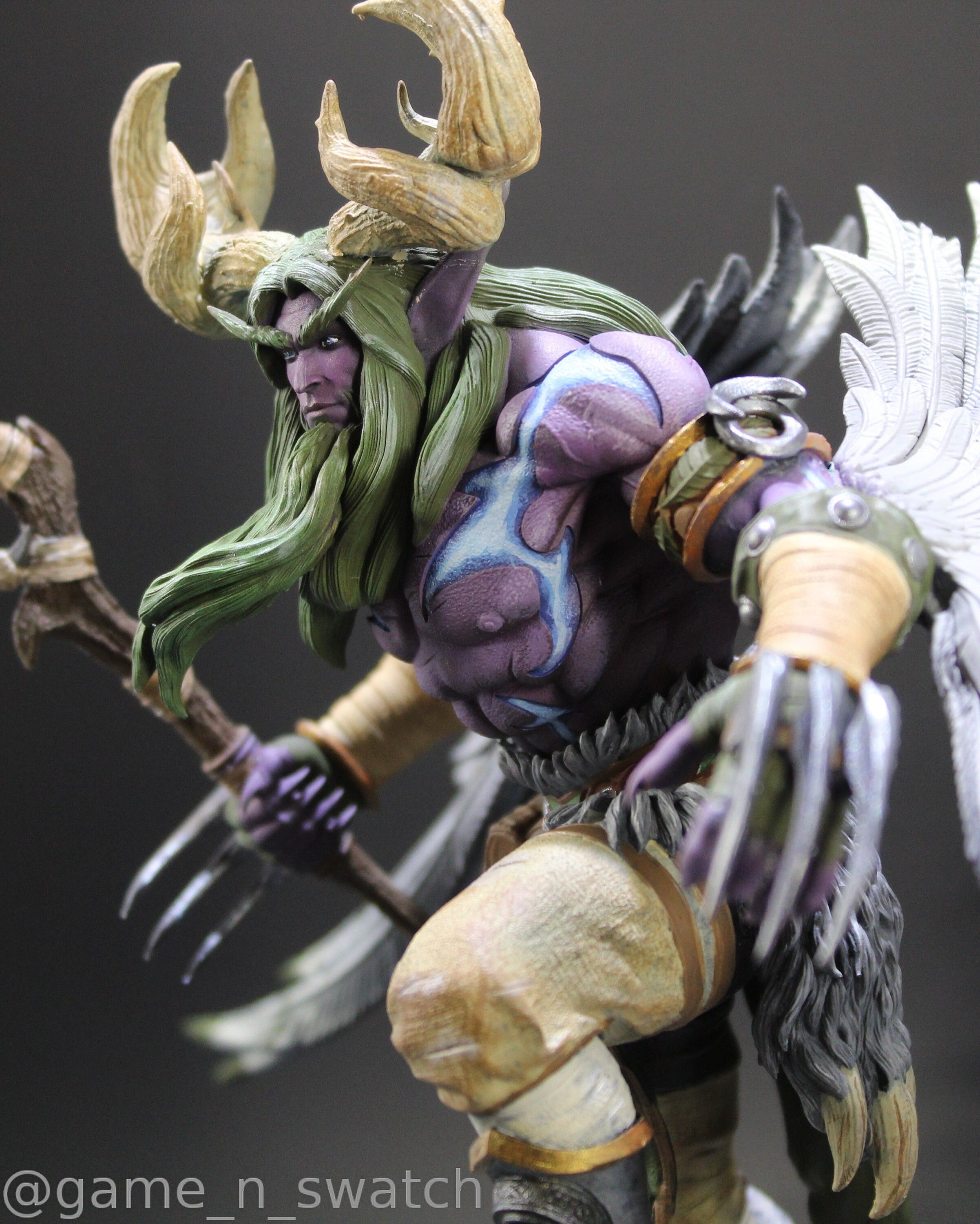 Malfurion Stormrage Wow Model for Painting by Luftmensch - Etsy