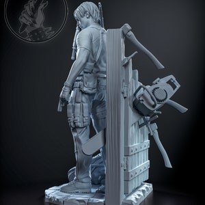 Leon Resident Evil Model From A Plague Tale Model for Painting - Etsy