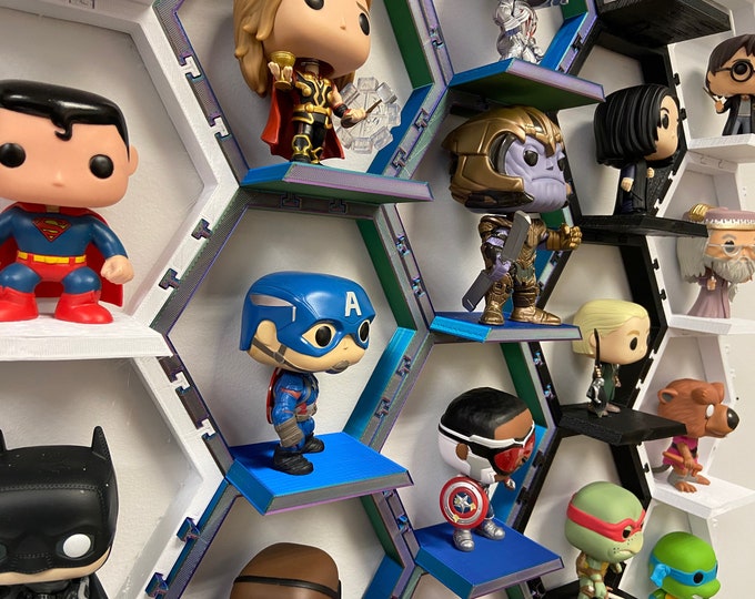 Funko Pop Locking Wall Shelf W/ Display Funko Pop / Stage Funko Pop ...