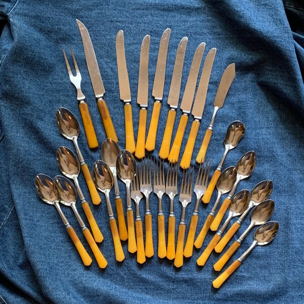Bakelite Flatware - Etsy