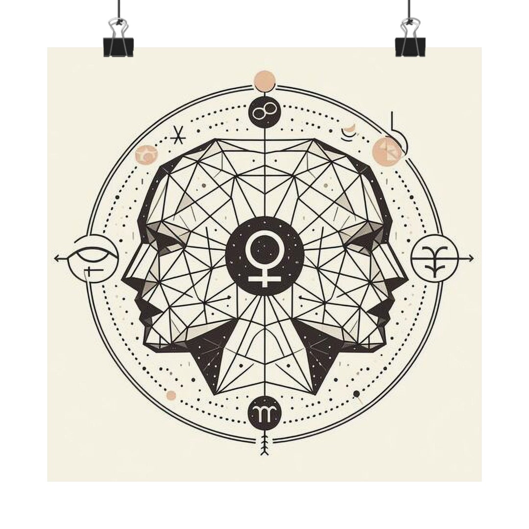 Artistic Alchemy Crafts Co. Astral Print 2 poster - Etsy