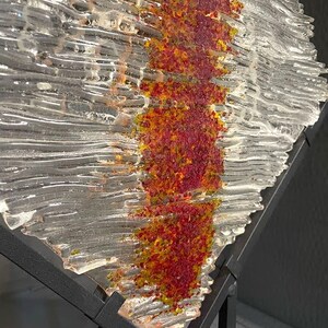 Crystal Quasar Fused Glass Sculpture - Etsy