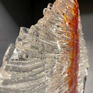 Crystal Quasar Fused Glass Sculpture - Etsy