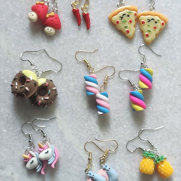 Funny Earrings - Etsy