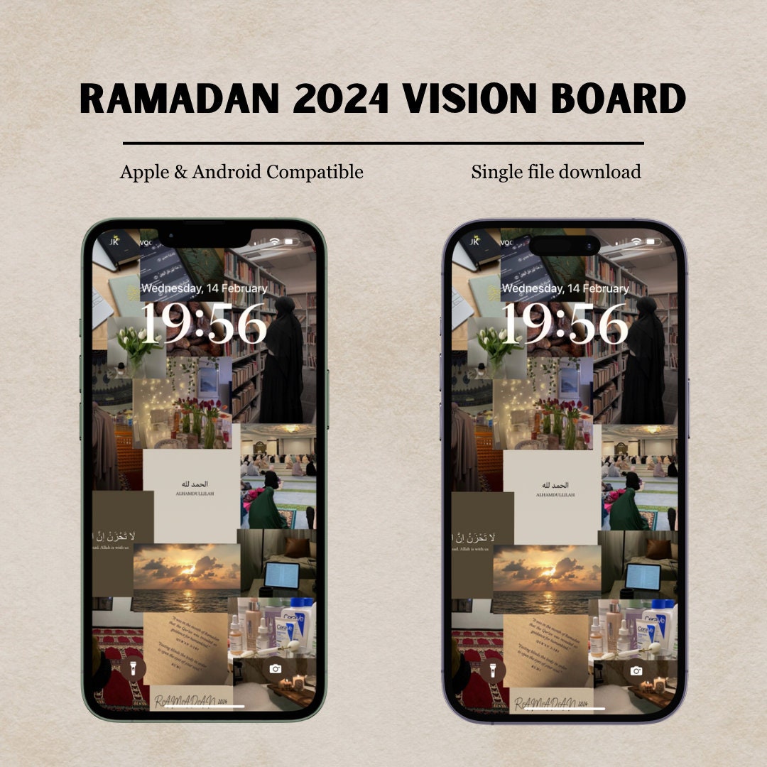 Ramadan 2024 Wallpaper , iPhone Wallpaper , Ramadan Vision Board ...