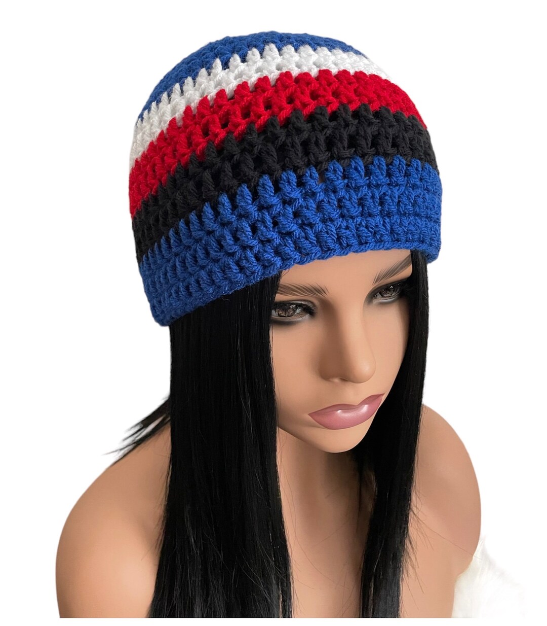 LA Clippers Inspired Beanie Crochet Hat/los Angeles Clippers/unisex ...