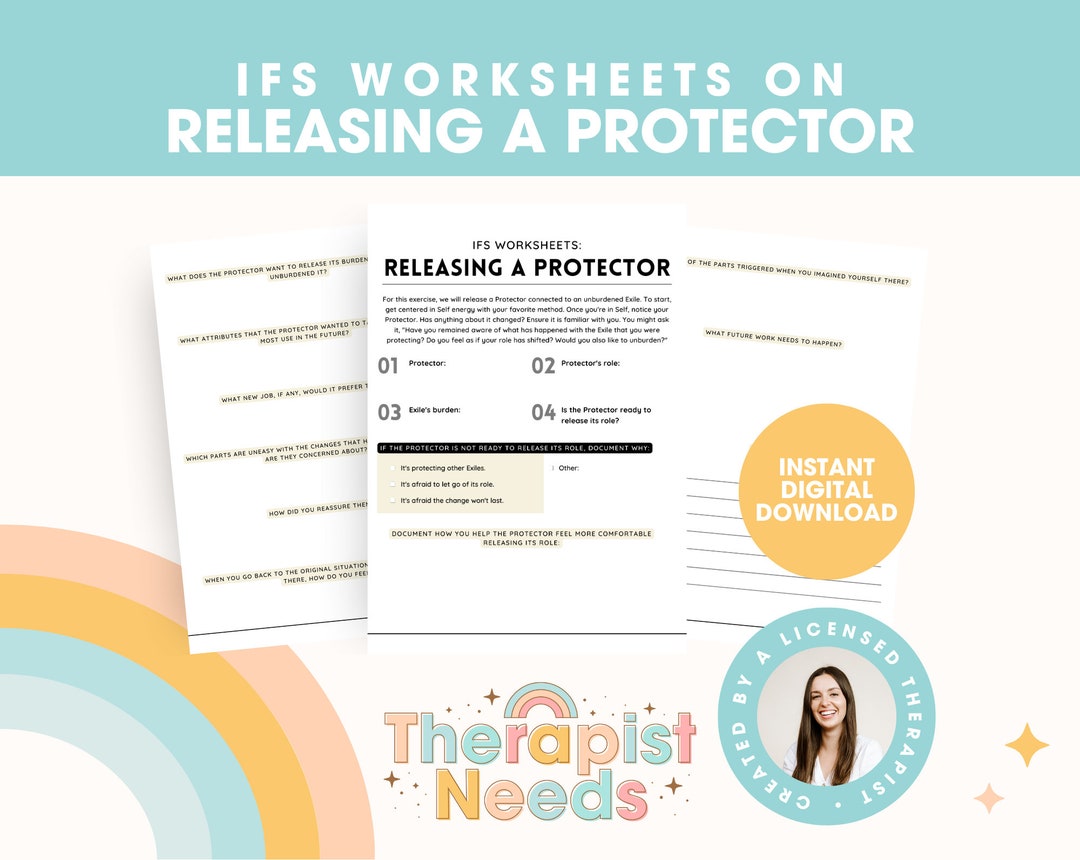 IFS Parts on Protectors Internal Family Systems Therapy Exercise ...