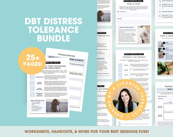 DBT Diary Card, Dialectical Behavior Therapy, Skills Tracker Worksheet ...