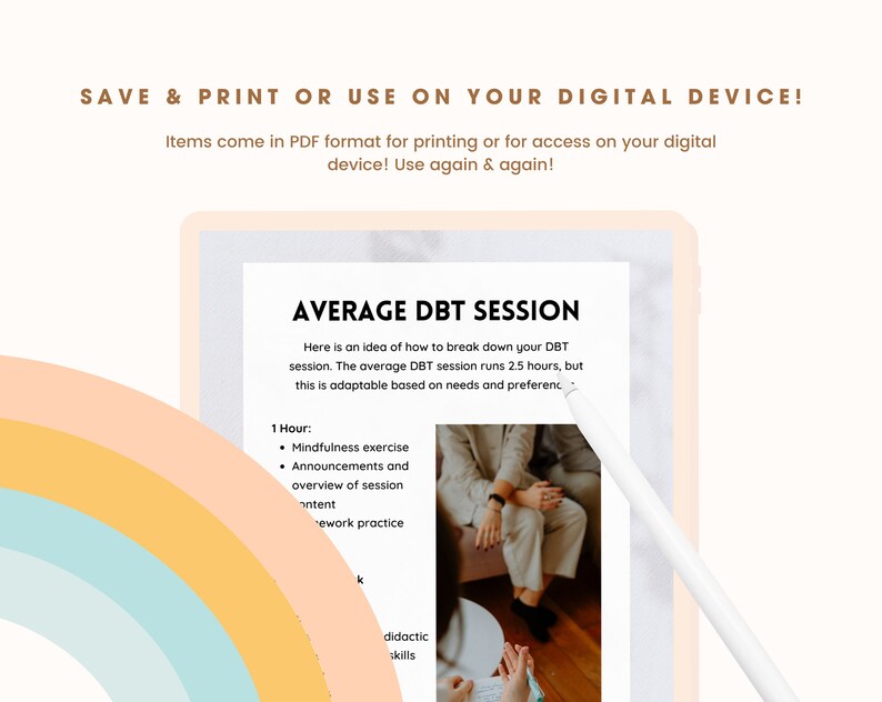 DBT Skills Curriculum Weekly Schedule DBT Therapy Worksheets, DBT ...