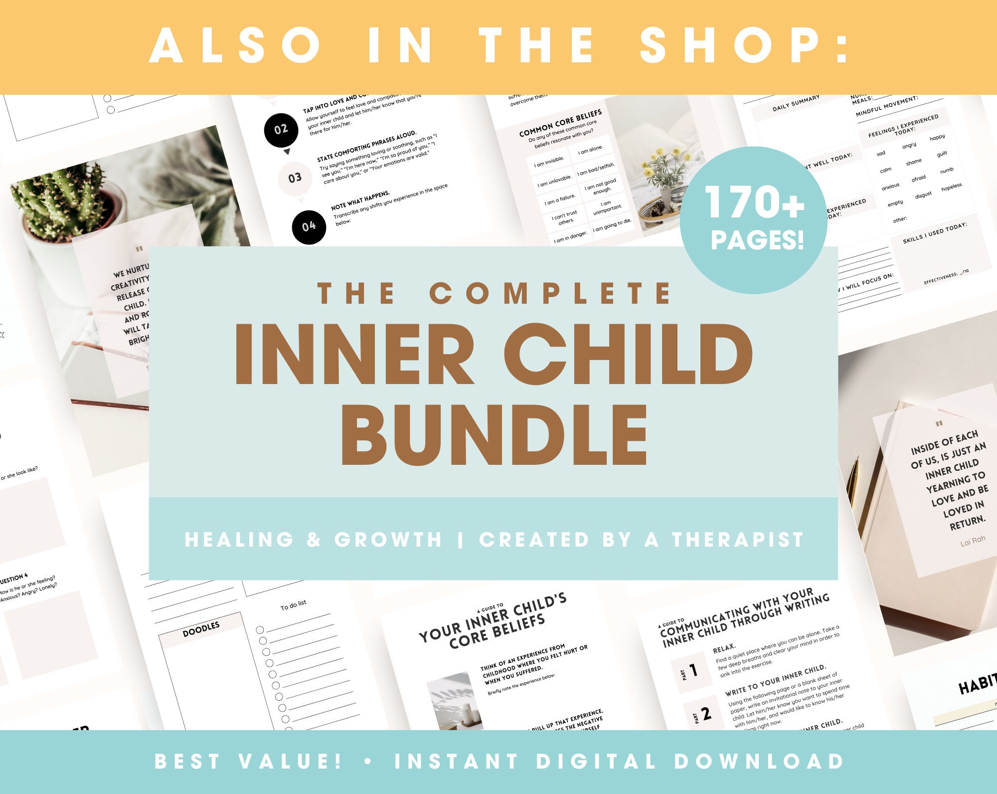 Inner Child Worksheet on Getting to Know Your Inner Child Healing ...