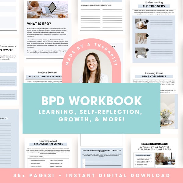 Dbt Workbook - Etsy