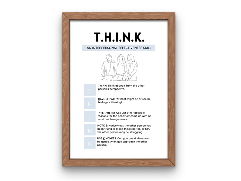 DBT Posters Bundle on Interpersonal Effectiveness Therapist - Etsy