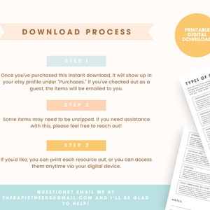 OCD Symptom Tracker | OCD Worksheet for Therapists, Counselors, Social ...