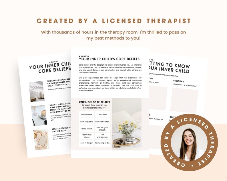 Inner Child Workbook Worksheets & Journal Prompts for Healing Shadow ... Inner Child Workbook Worksheets & Journal Prompts for Healing Shadow ...