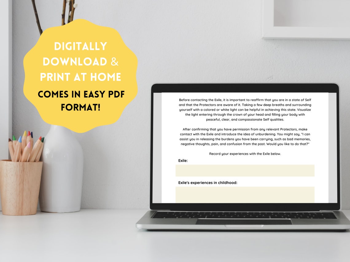 IFS Parts on Exiles Internal Family Systems Therapy Exercise - Etsy