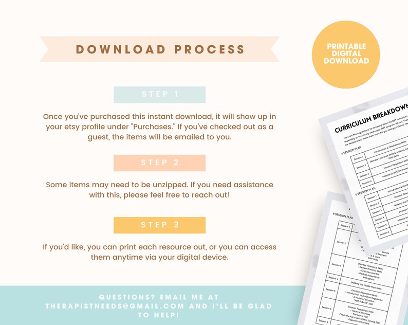 DBT Skills Curriculum Weekly Schedule DBT Therapy Worksheets, DBT ...