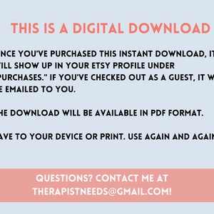 OCD & ERP Handout OCD Worksheet for Therapists Counselors - Etsy