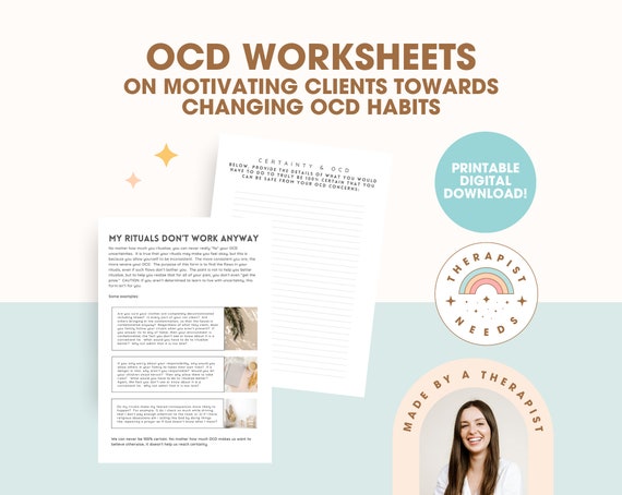 Ocd Therapy Worksheets