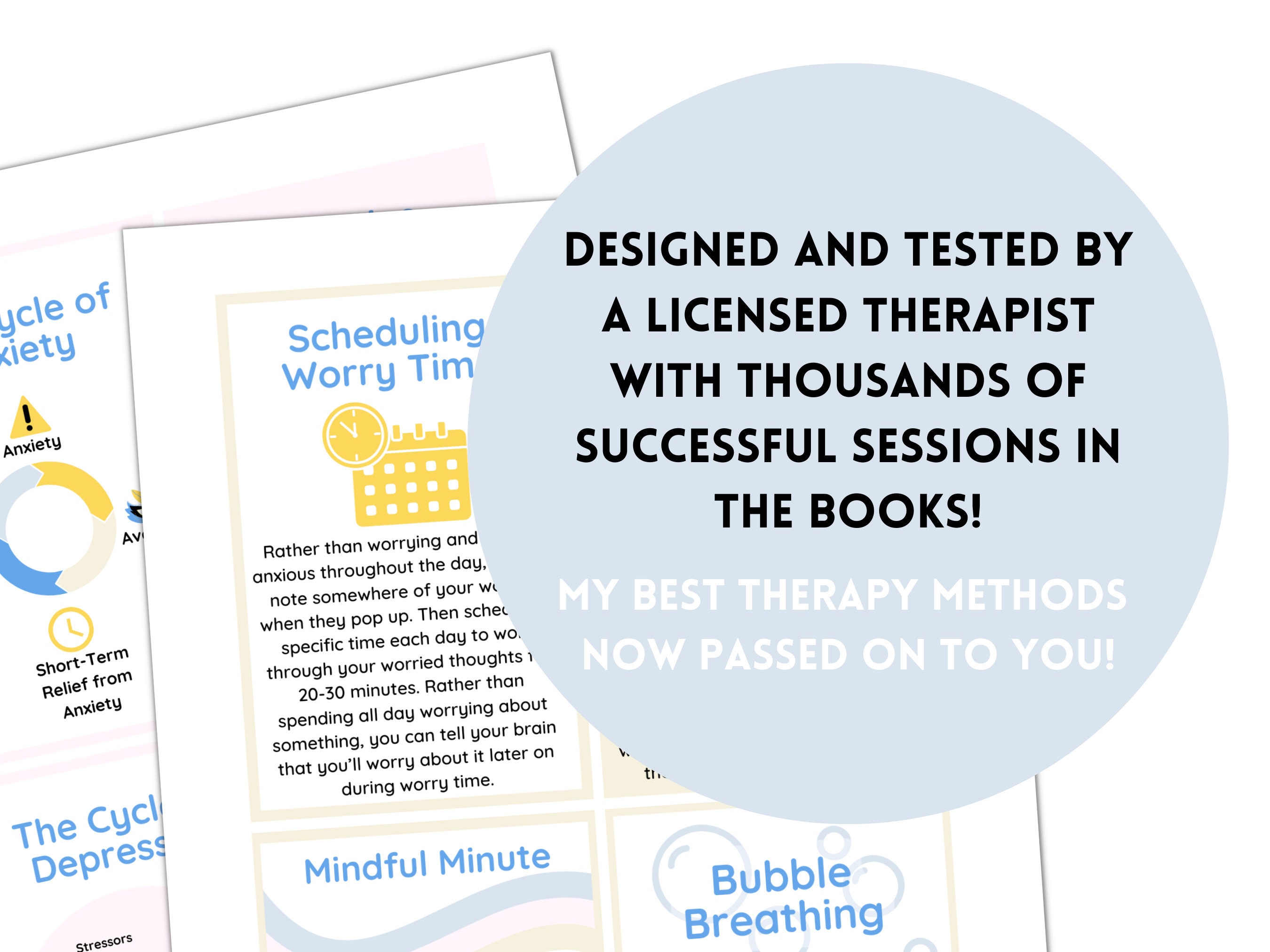 CBT Coping Cards CBT Interventions for Teens and Adults CBT - Etsy