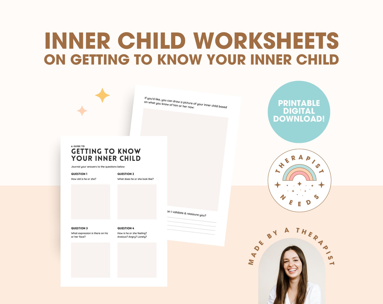 Inner Child Worksheet on Getting to Know Your Inner Child Healing ...