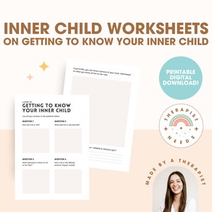 Inner Child Worksheet on Getting to Know Your Inner Child Healing ...
