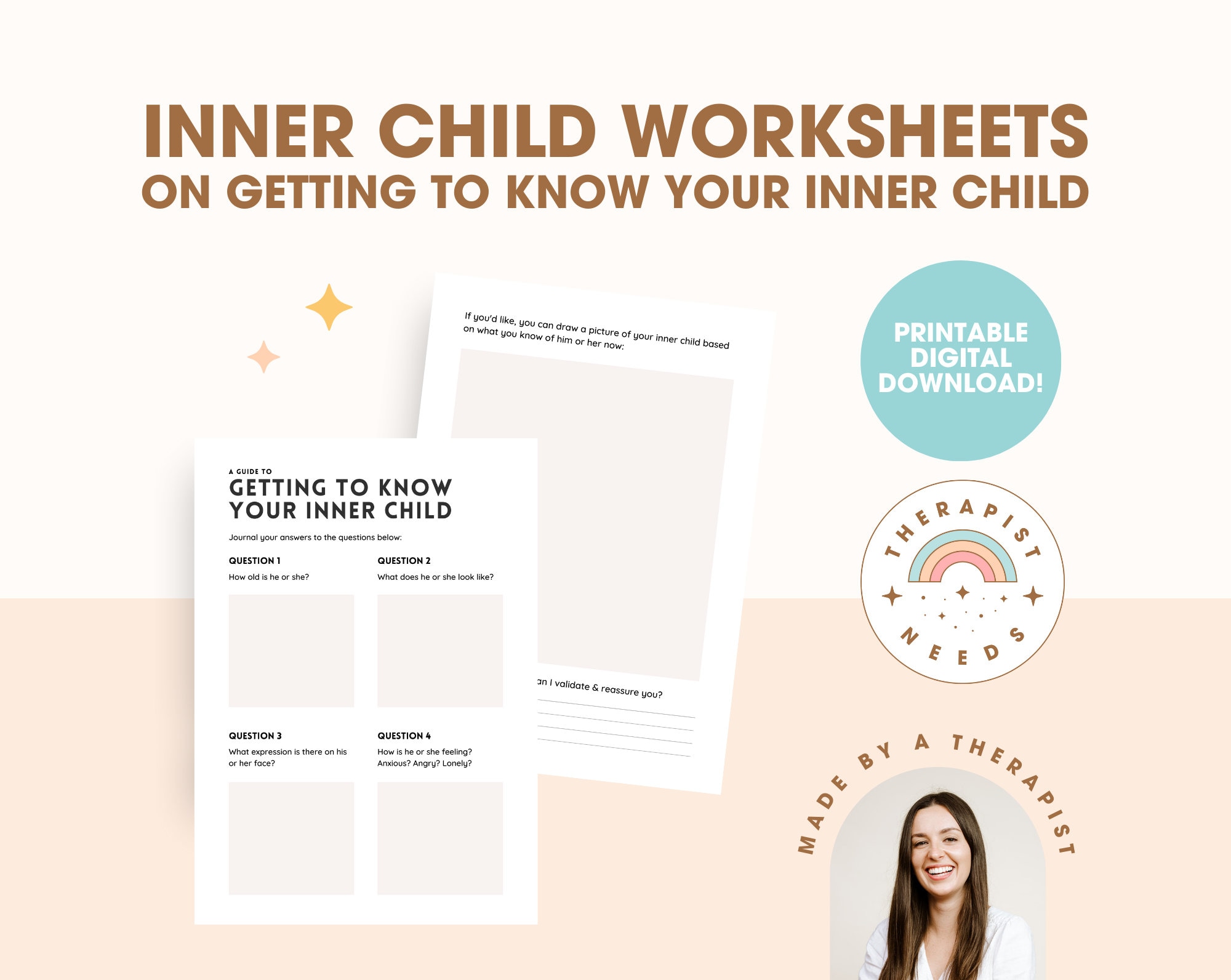 Inner Child Worksheet on Getting to Know Your Inner Child Healing ...