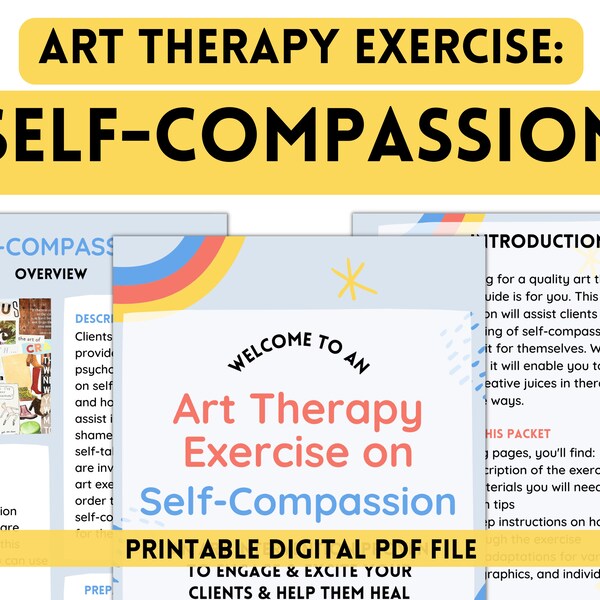 Self Compassion Worksheets for Teens - Etsy