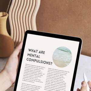 OCD Worksheet on Mental Compulsions OCD Handout for Therapists ...