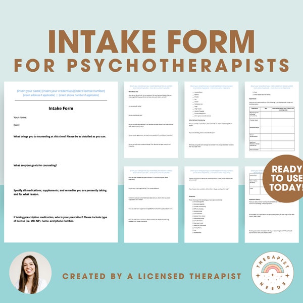 Spanish Intake Form - Etsy