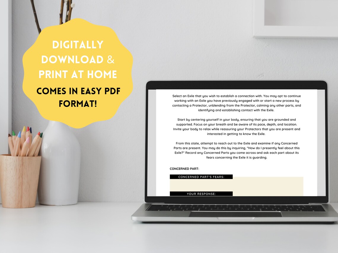 IFS Parts Exercise on Exiles Internal Family Systems Therapy - Etsy