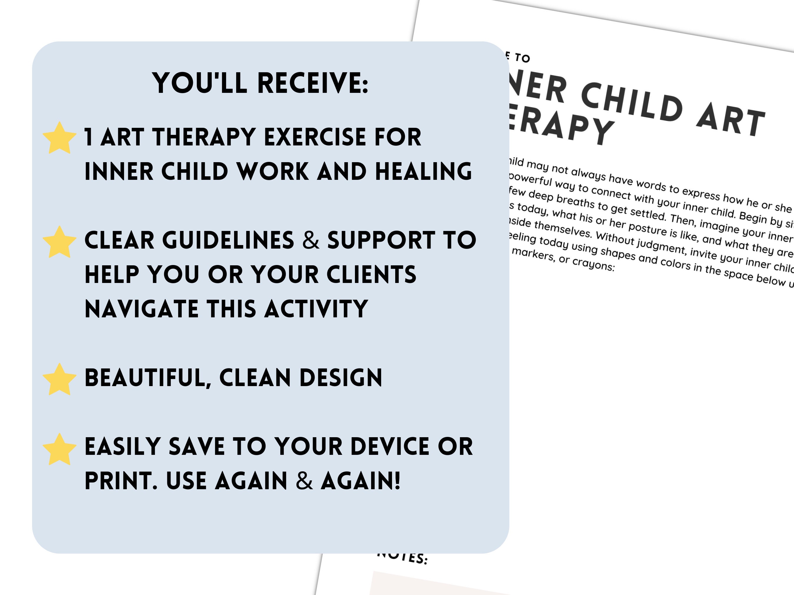 Inner Child Art Therapy Exercise Inner Child Healing Shadow Work ...