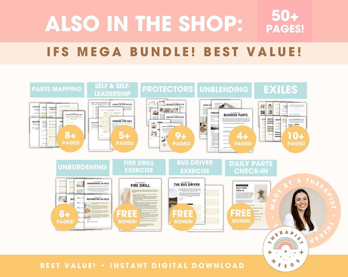 IFS Parts on Exiles Internal Family Systems Therapy Exercise ...
