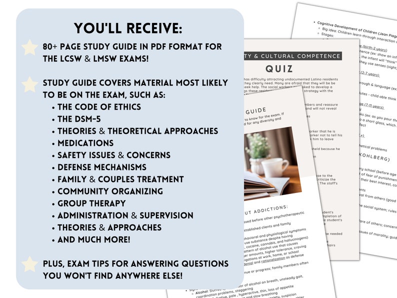 The Complete LCSW Study Guide & LMSW Study Guide ASWB Exam Tool to Ace ...