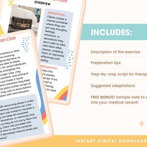 EMDR Resourcing Guide: Container! EMDR Scripts, Trauma Therapy ...