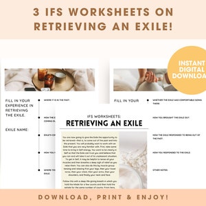 IFS Parts on Exiles Internal Family Systems Therapy Exercise ...