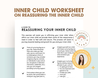 Inner Child Worksheet on Getting to Know Your Inner Child Healing ...
