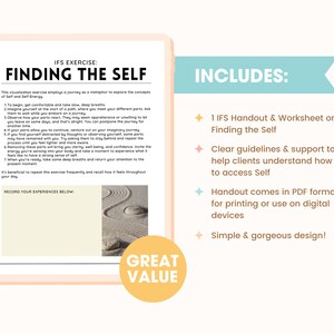 IFS Exercise on Finding the Self Internal Family Systems Therapy ...