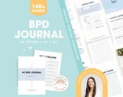 DBT Printable Cheat Sheet Blue / Purple Dialectical Behavior Therapy ...